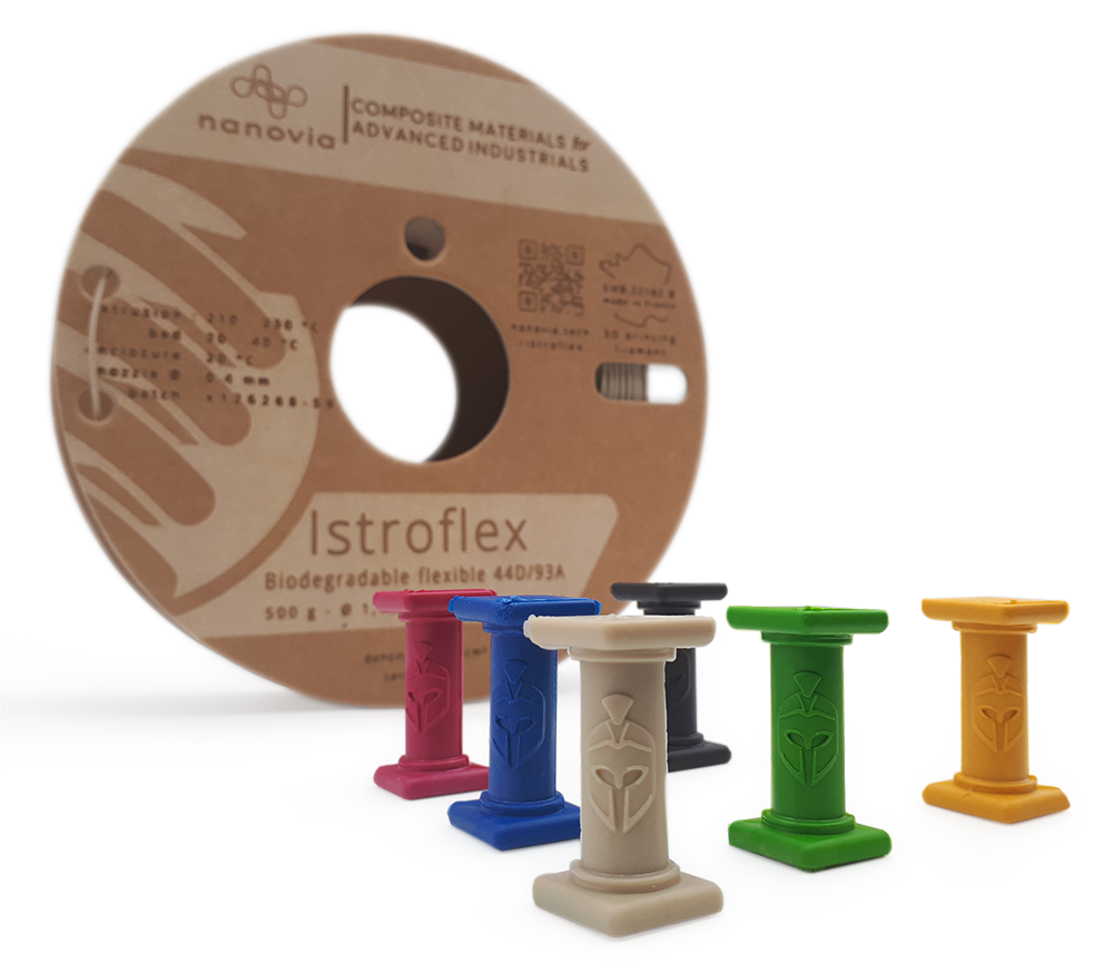 Injection moulded pawns made using Nanovia Istroflex pellets by Cap’Games : Nanovia